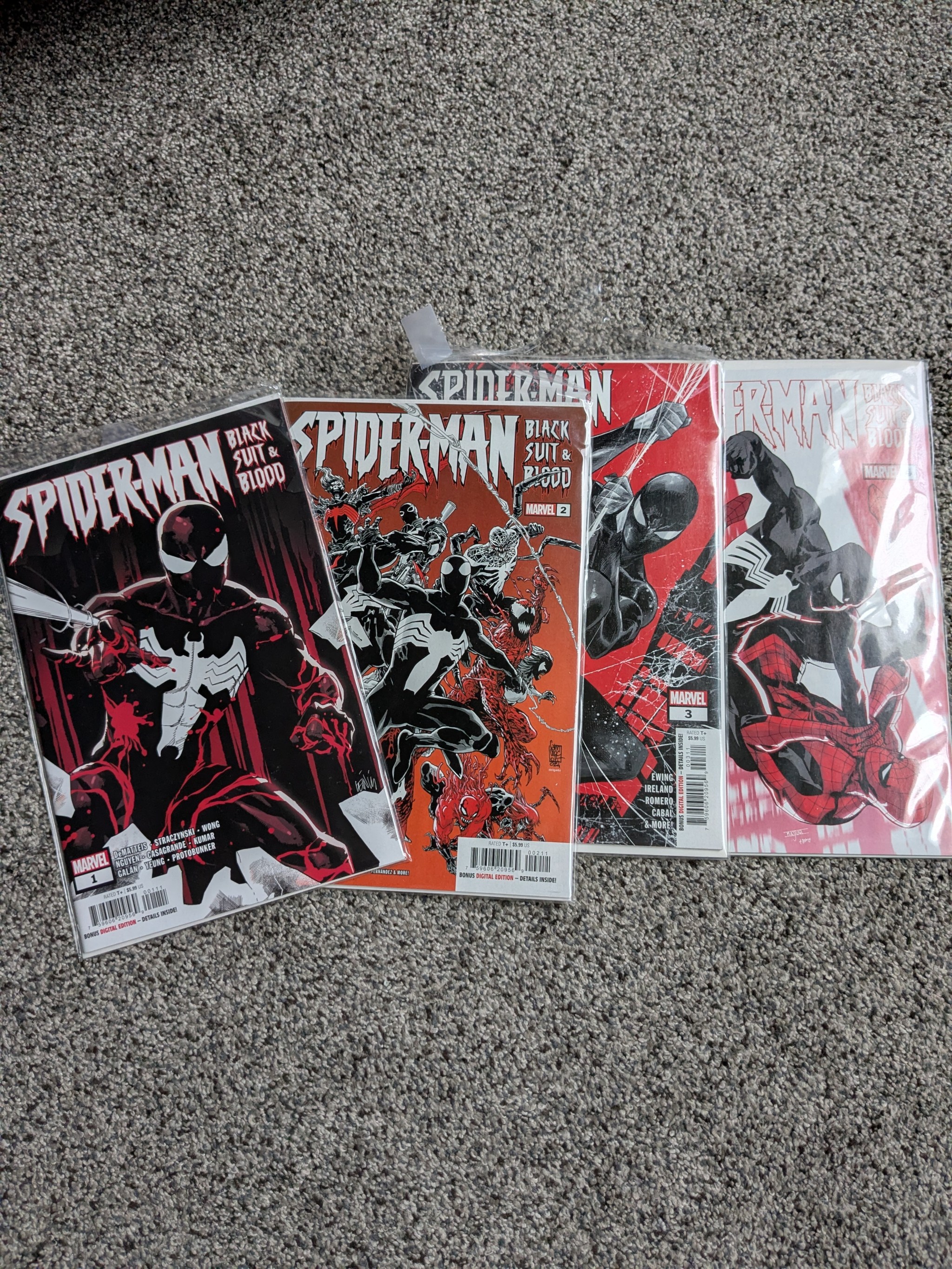 Spider-Man Black Suit and Blood – Christopher Sandoli